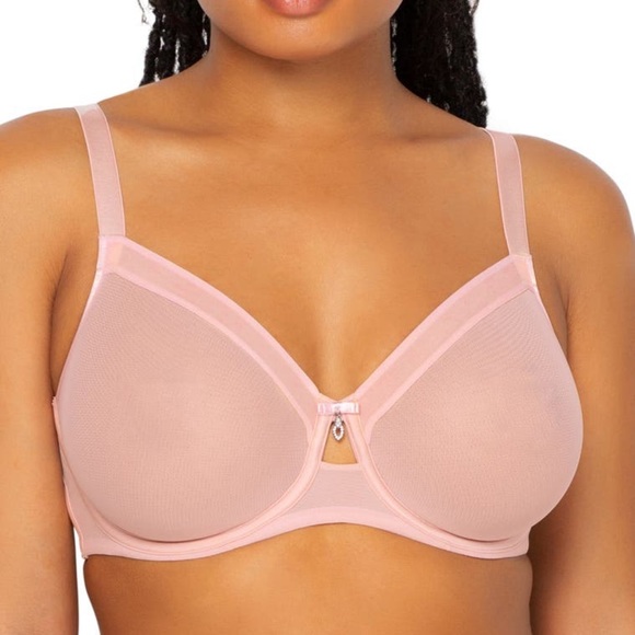 Curvy Couture Intimates And Sleepwear Curvy Couture Full Figure Mesh